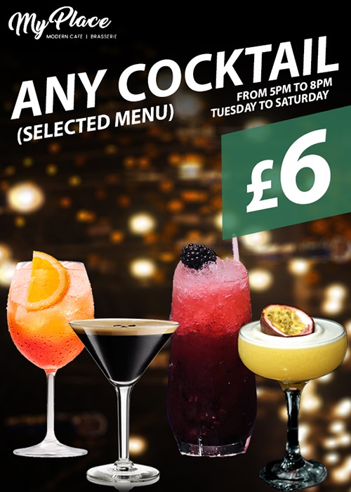 My Place - Modern Cafe • Brasserie • Bar